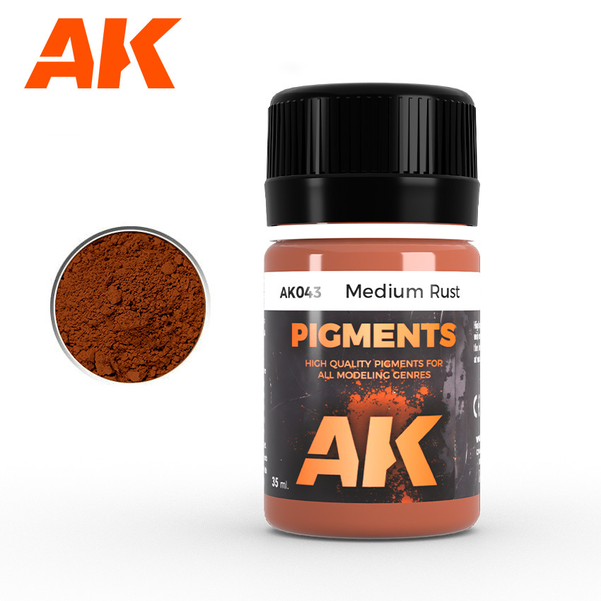 AK Interactive: PIGMENTS - Pigment Powder Ultrafine Powders - Singles ...