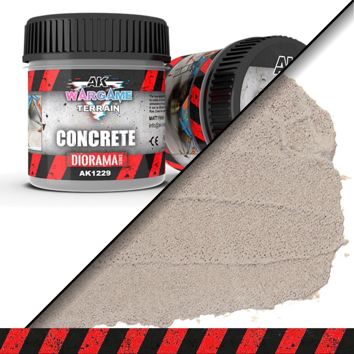 AK Interactive: Ground TERRAINS - Wargame Acrylic Texture Terrain ...