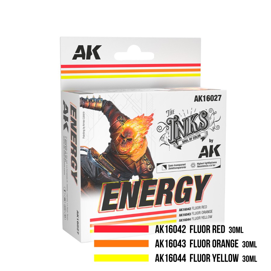 AK Interactive: The INKS SETS - 3x 30ml Set - Acrylic Ink | eBay