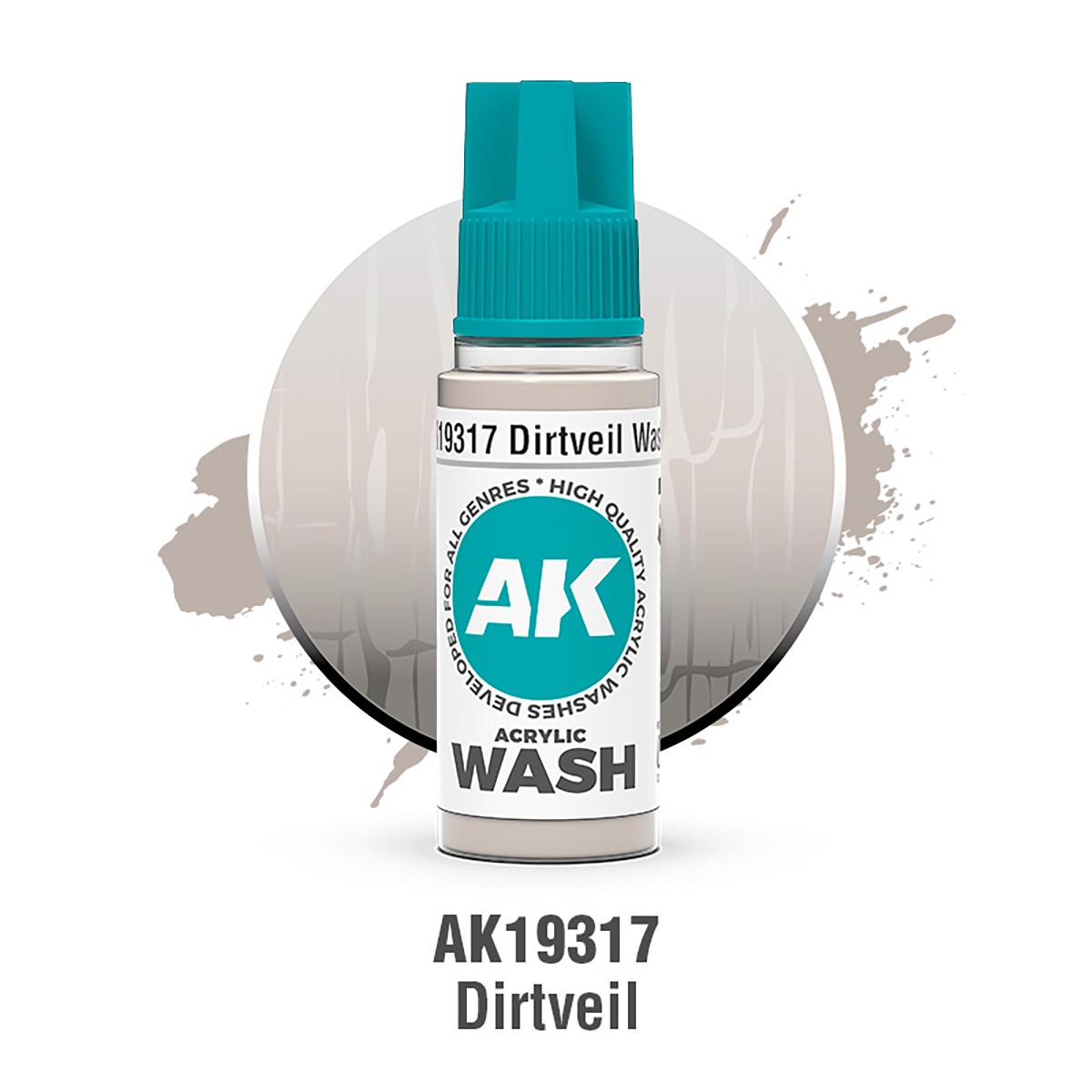 AK Interactive: WASH - Acrylic Washes & Shades - 18ml - Singles 18 ...