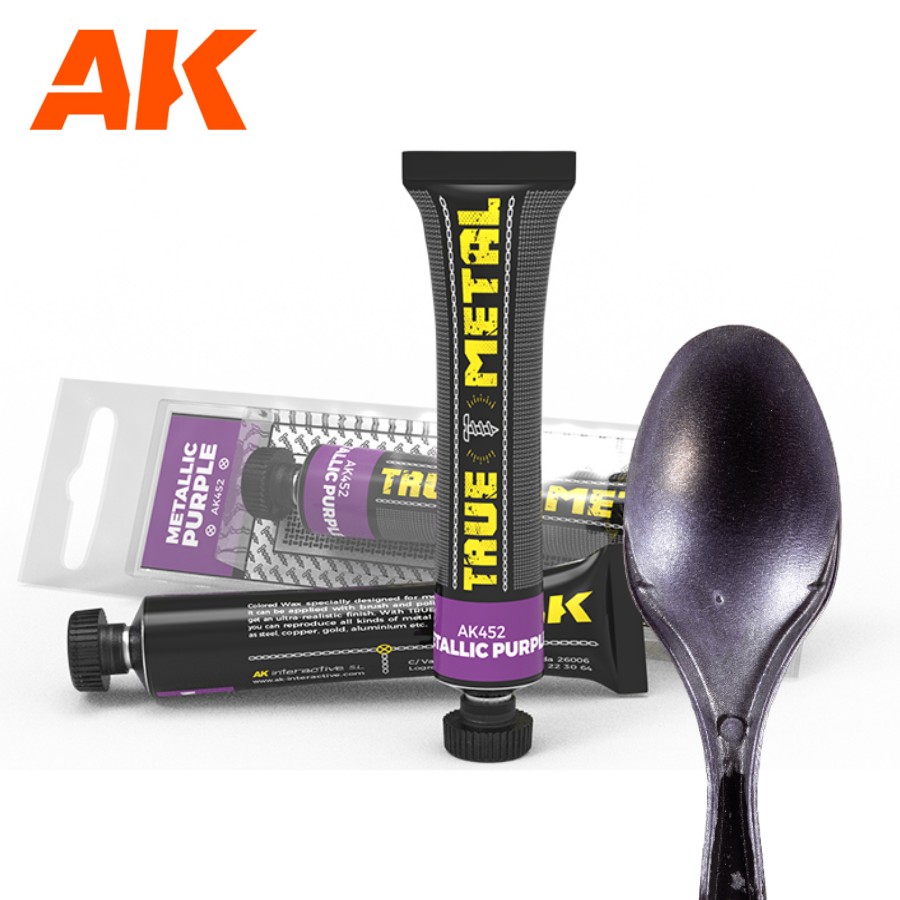 AK Interactive: TRUE METAL - Wax Based Metallic Paint - Singles 13 ...