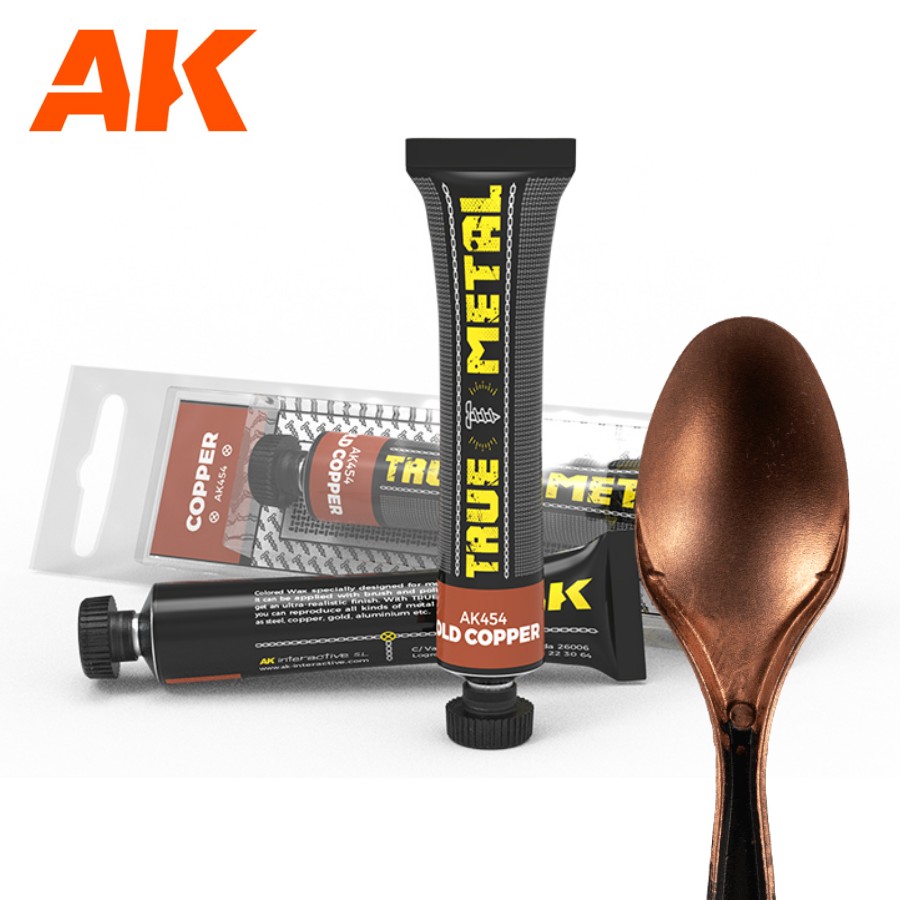 AK Interactive: TRUE METAL - Wax Based Metallic Paint - Singles 13 ...
