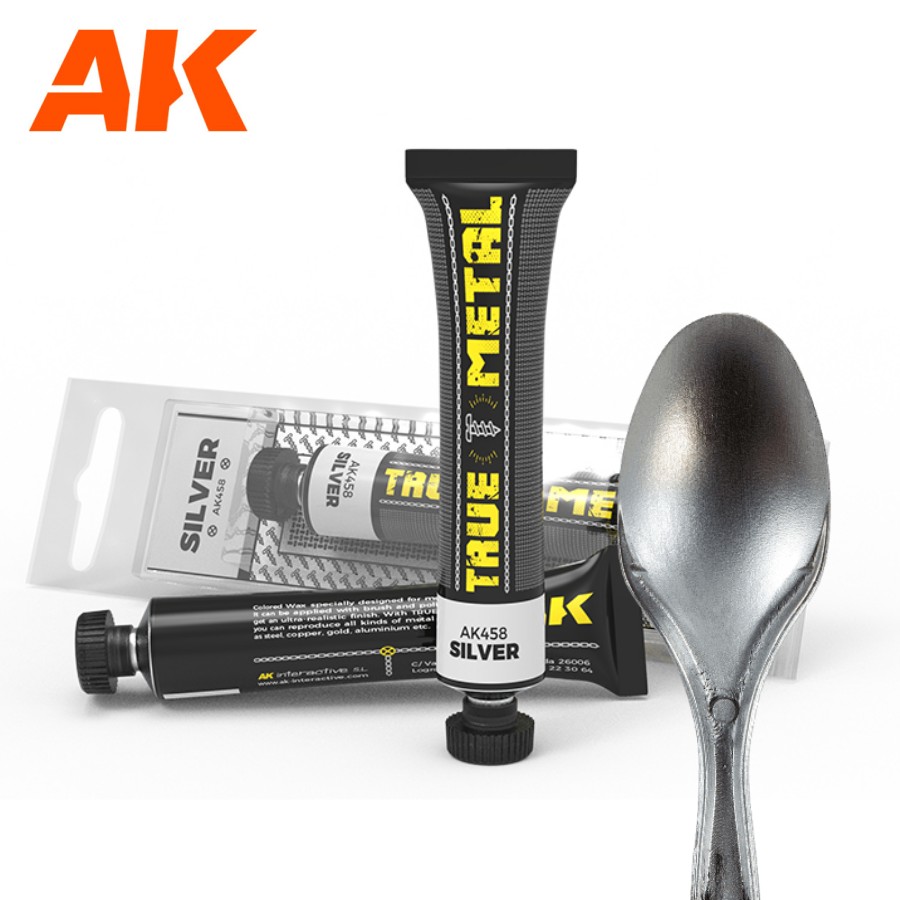 AK Interactive: TRUE METAL - Wax Based Metallic Paint - Singles 13 ...