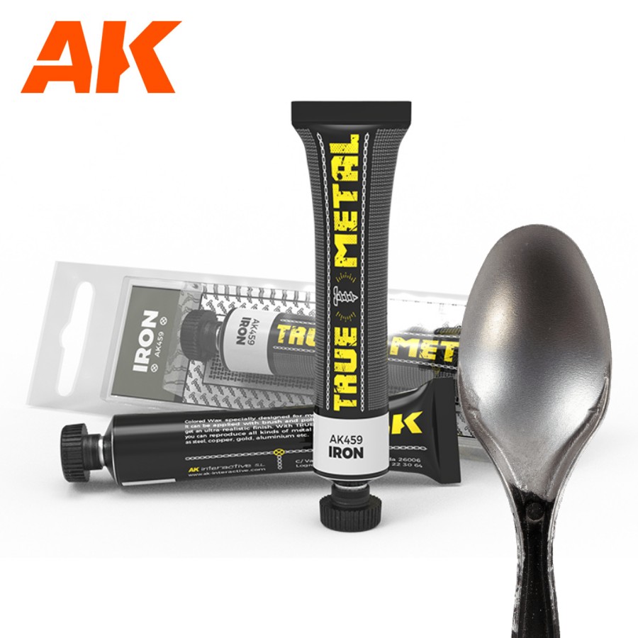 AK Interactive: TRUE METAL - Wax Based Metallic Paint - Singles 13 ...