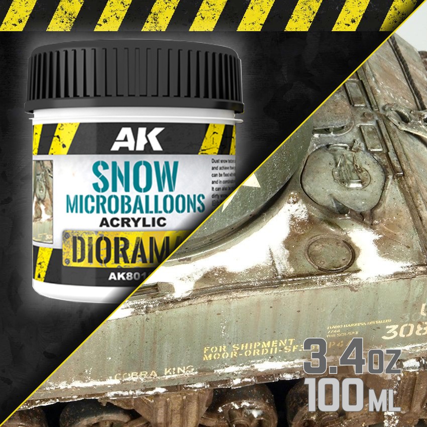 AK Interactive: Snow & Ice - Texture Effects - Range | eBay