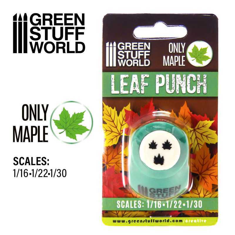 Green Stuff World: PUNCHES - Miniature Leaf, Branch & Tile Punch Cutter ...