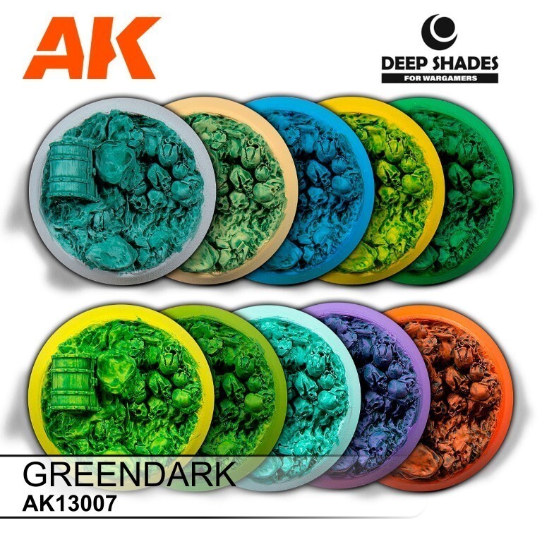 AK Interactive: Deep Shades - Quick Shade Wash - 30ml - Full Range | eBay
